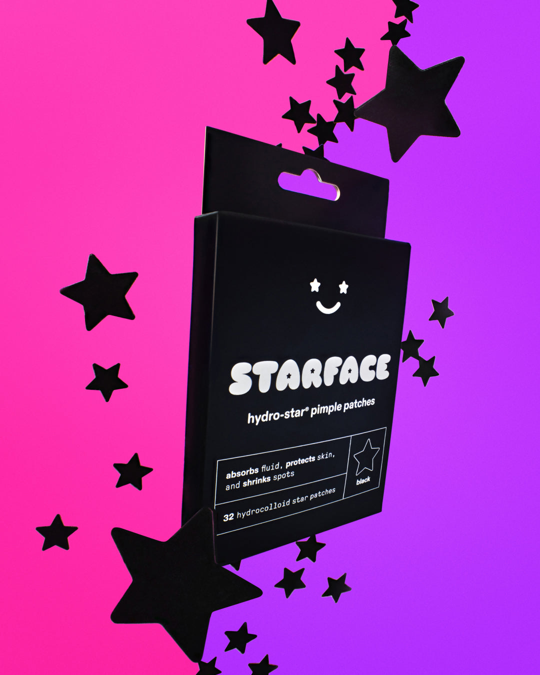 Hydro-Star® Black Star Pimple Patches | Starface World