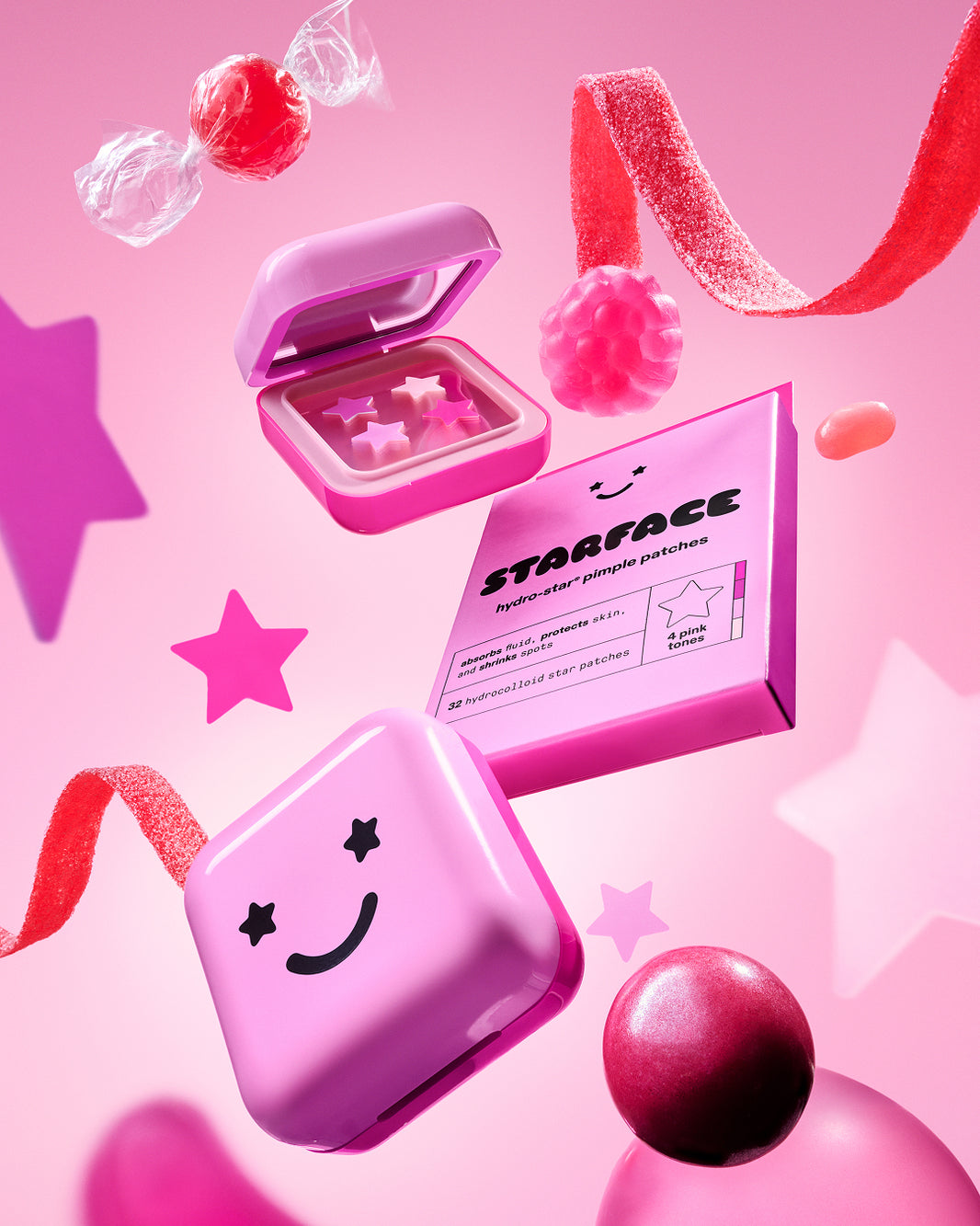 Starface Acne Pimple Patches Clear Zits Overnight | Starface World